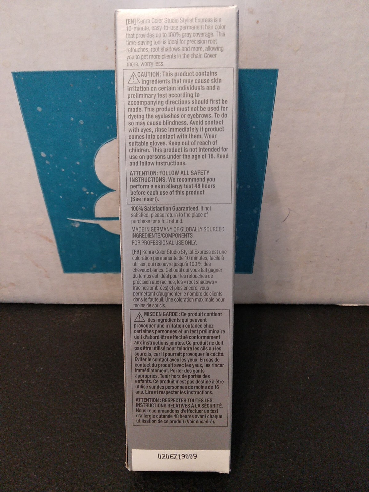 Kenra Studio Stylist Express 10 Minute Permanent Color 10N Extra Light ...