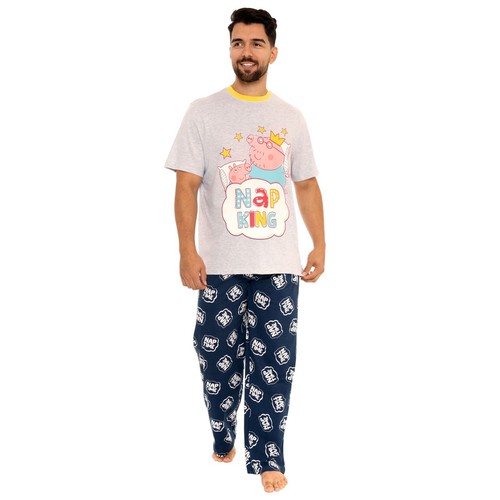 Mens Peppa Pig Pyjamas | Adult Peppa Pig PJs | Adult Peppa Pig ...