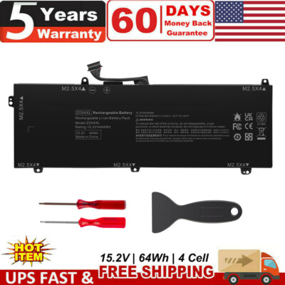 REPLACEMENT ZO04XL 808450-002 BATTERY FOR HP ZBOOK STUDIO G3 G4 64WHR ...