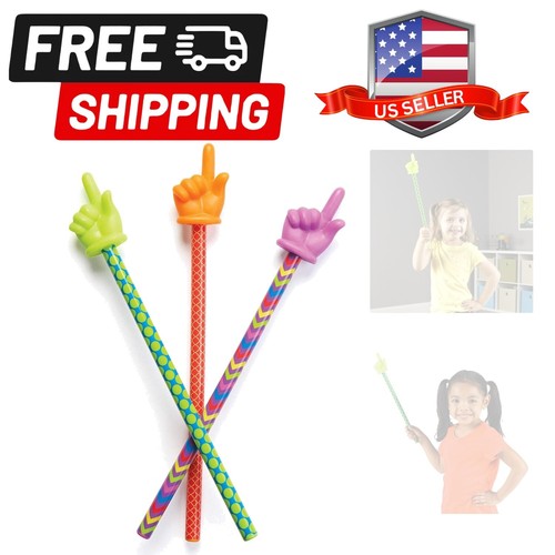 Durable & Fun 15-Inch Hand Pointers, Set of 3 - Perfect for Classroom ...