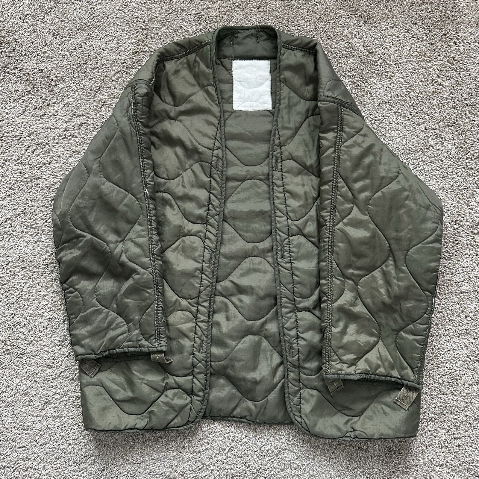 Vintage Military Quilted Liner Field Jacket - Gem