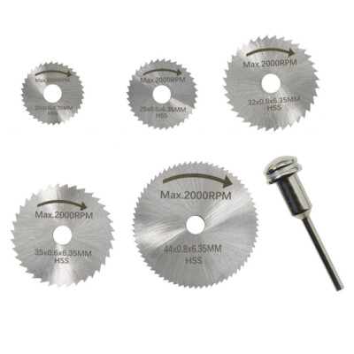 Circular Saw Disc Set for Dremel, Mini Rotary Tool Wood Cutting Blade ...