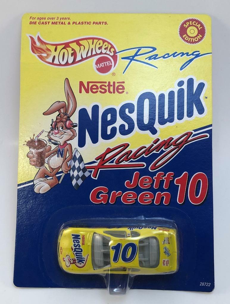 2000 Nestle Nesquik #10 Jeff Green Hot Wheels Racing NASCAR 1 64 Car ...