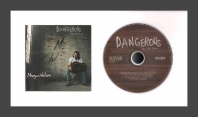 Morgan Wallen Signed Autograph Dangerous: The Double Album Framed CD ...