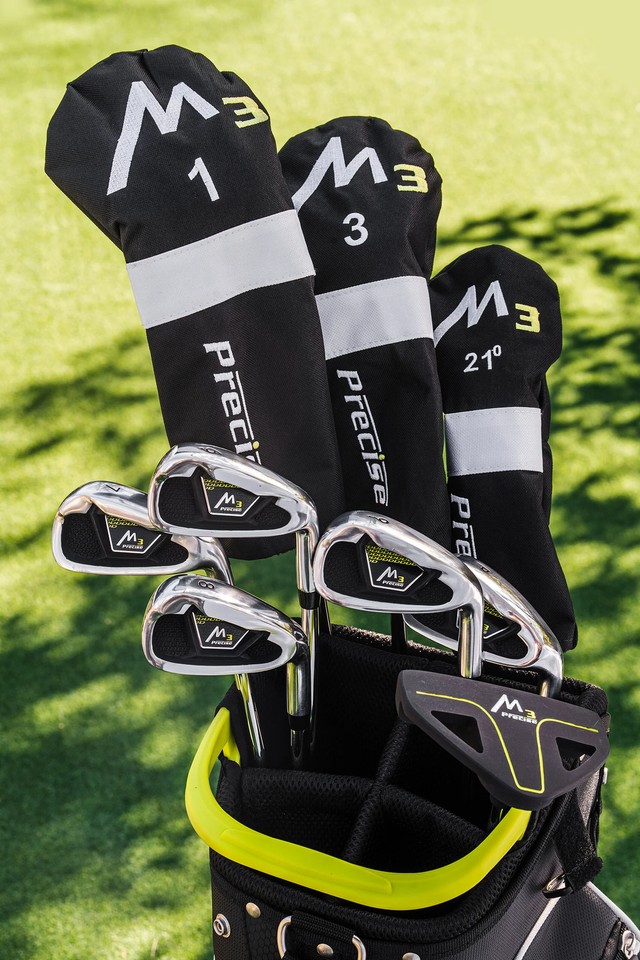 Precise M3 Men's 14 Piece Complete Right Hand Golf Club Set - 2 Colors ...