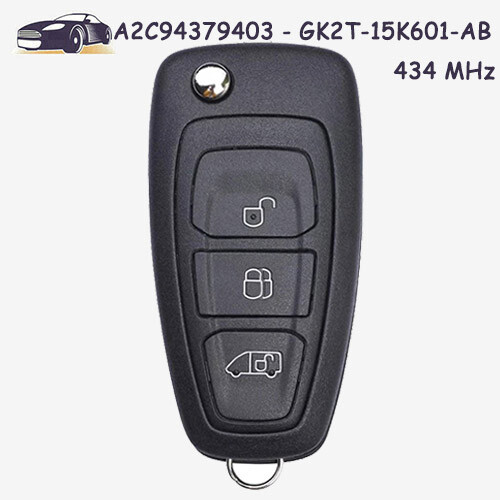 Flip Remote Key Fob GK2T-15K601-AB/ AA for 2015-2020 Ford Transit ...