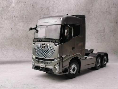 1/24 Scale Foton Dailmer Auman Galaxy Truck Silver Diecast Car Model ...