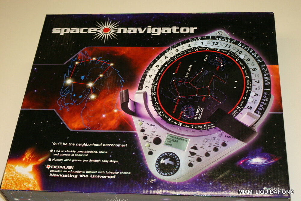 Space Navigator Excalibur Electronics Astronomy Chart Stars Finder | eBay