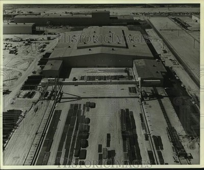 1969 Press Photo Aerial View of Ingalls Shipbuilding Yard - ampa01515 ...
