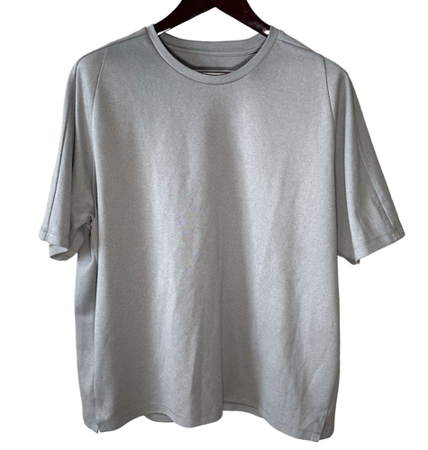 Ministry Of Supply Apollo X Shirt Mens 2XL XXL Gray Performance Crew ...