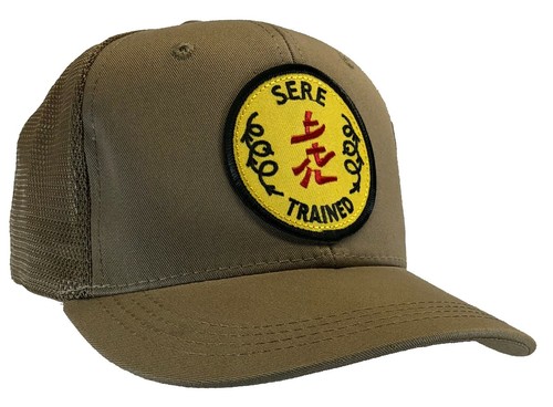 SERE Hat Khaki Mesh Back Trucker POW Aircrew Training | eBay