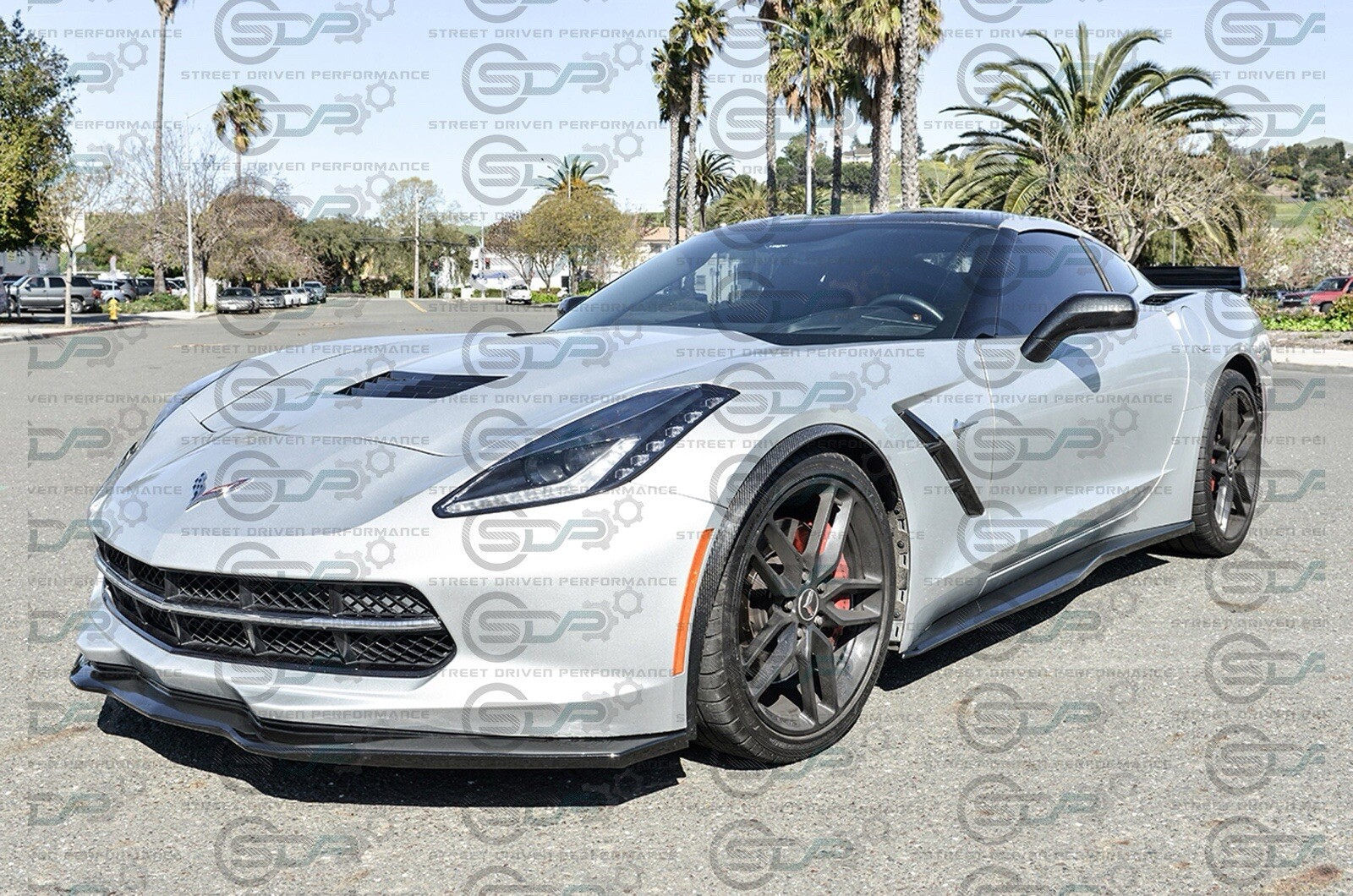 2014-2019 C7 Corvette "Z06 Z07 Conversion"Side Skirts Rocker Panels ...