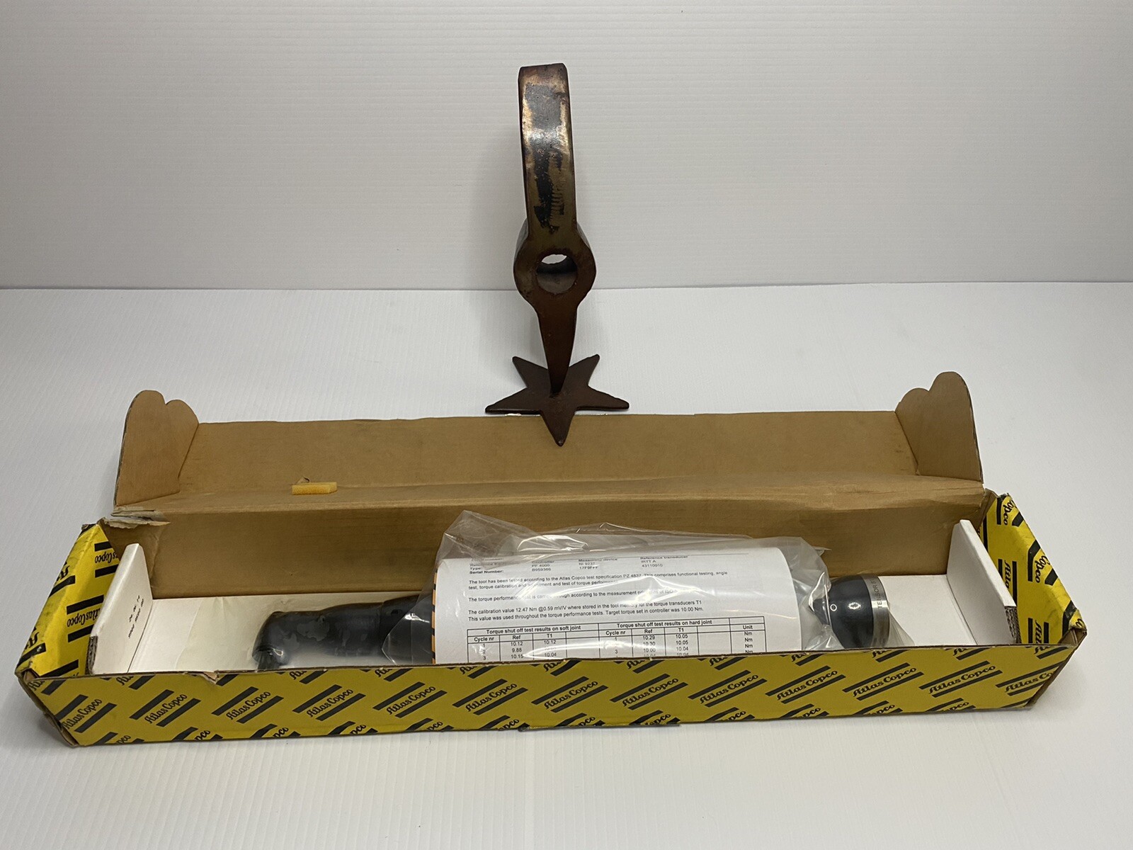 ATLAS COPCO ETV ST31-10-10 Right Angle Nutrunner 3/8"Drive 8433201366 ...