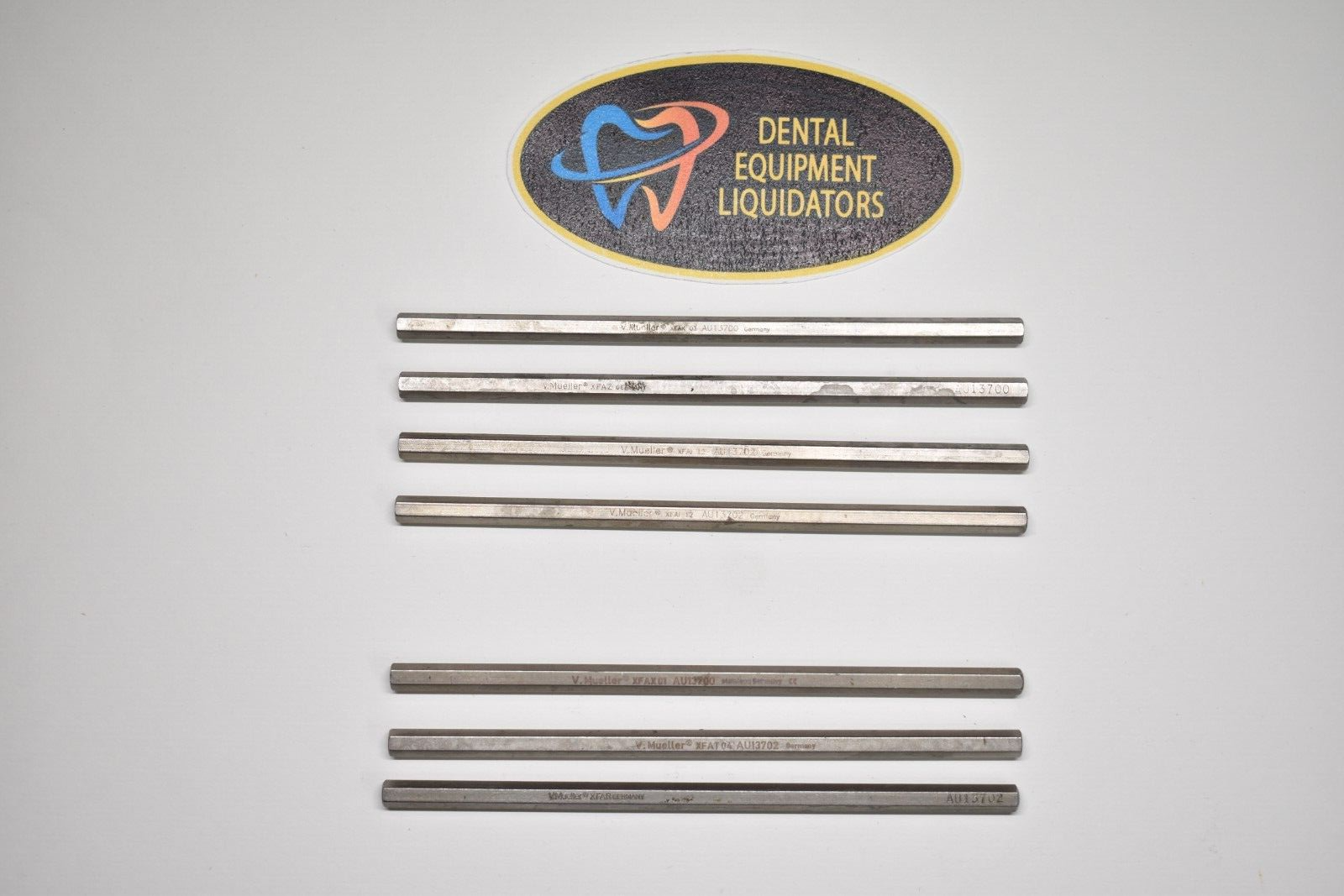 7 - Canal Knife Handles V. Mueller Paparella AU1370 & AU13702 Hexagonal ...