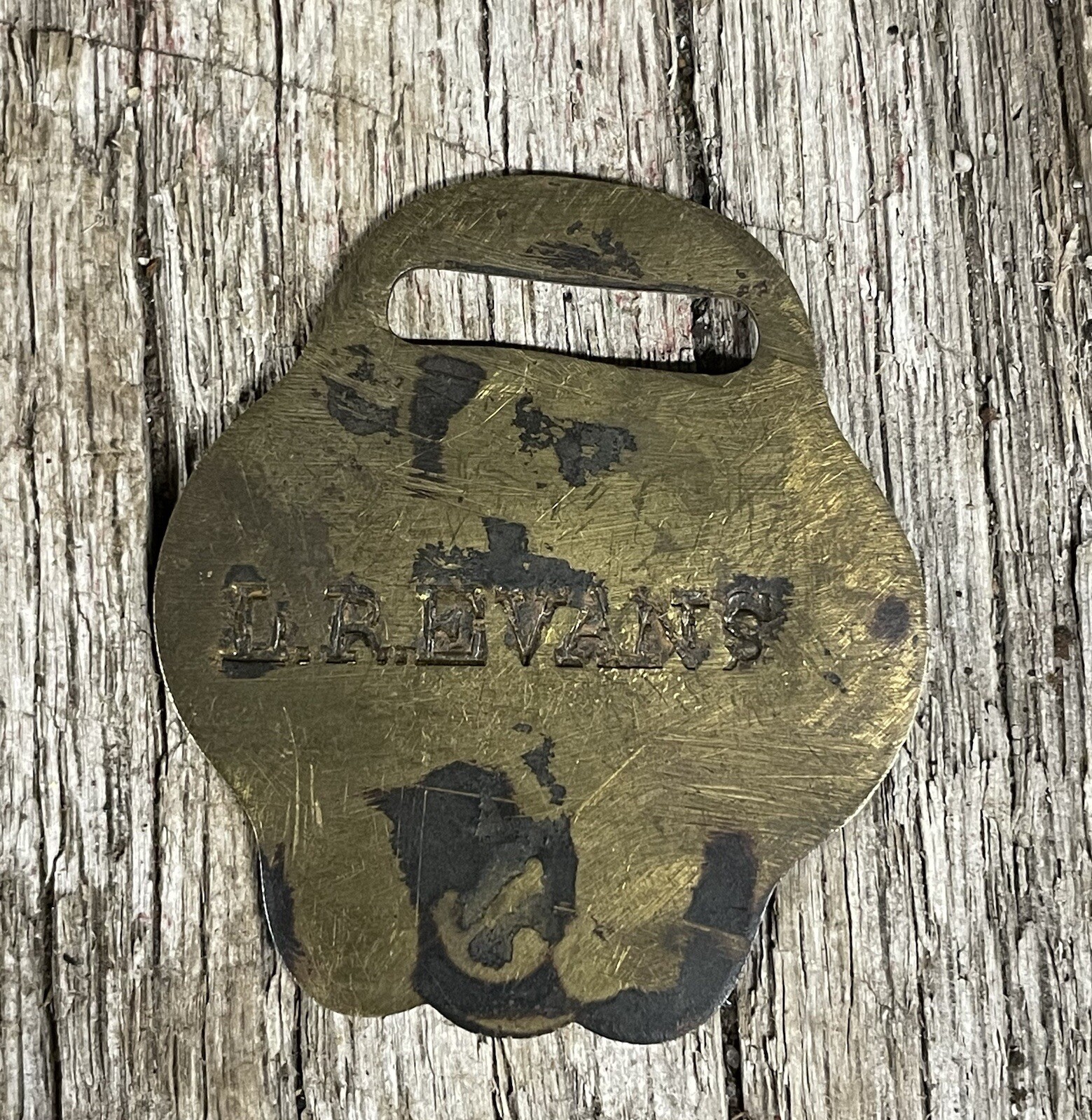 Antique Pre WWI Era Military? NURSE Tag Fob - Gem