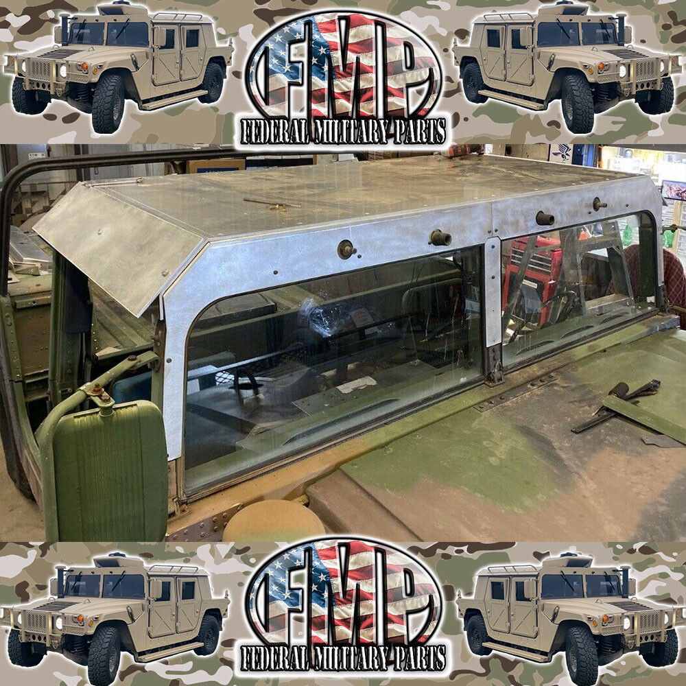 Humvee Hard Top Roof 1/4” Aluminum Tactical 2 Man M998 M1038 | eBay