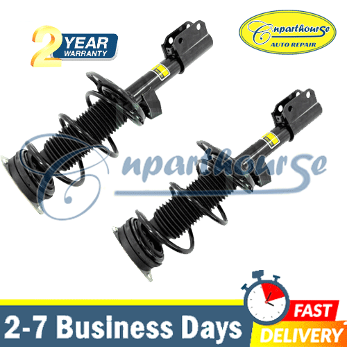 2× Front L+R Shock Struts Assys w/O ADS For Smart Fortwo W453 14-19 ...