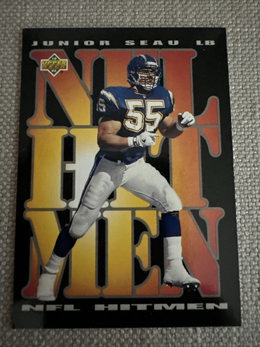 1993 Upper Deck NFL Hitmen Junior Seau . San Diego Chargers #57 | eBay