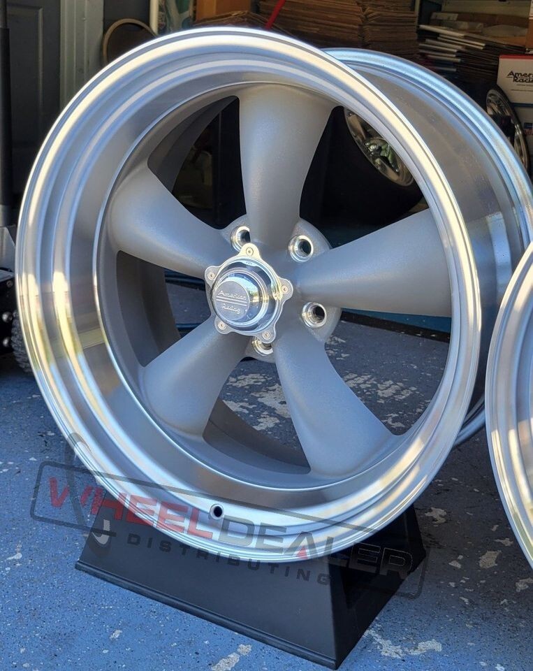 20"/22" STAGGERED GRAY TORQ THRUST WHEELS RIMS 5-LUG CHEVY GMC TRUCK ...