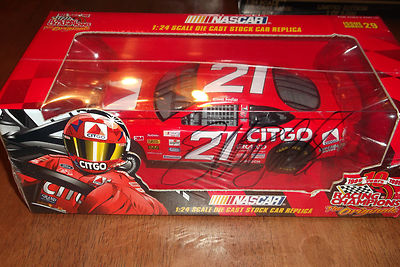 ELLIOTT SADLER AUTOGRAPHED #21 CITGO 1:24 SCALE RACING CHAMPION ISSUE ...