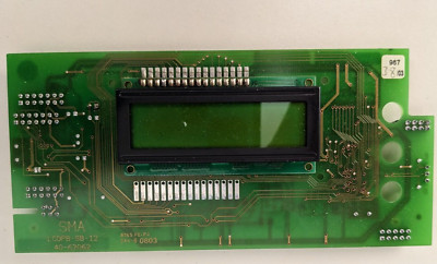 SMA LCDPB-SB Display For SWR Inverter For Sunny Boy 2500 and 1800 LCDP8 ...