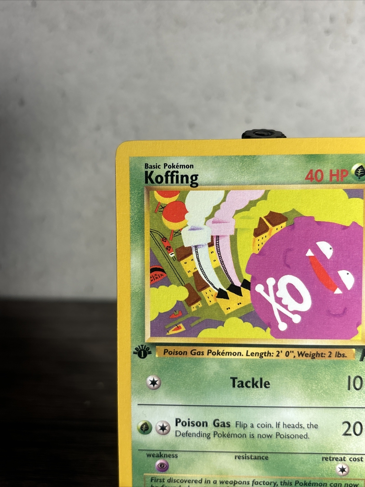 Pokémon TCG Koffing Team Rocket 58/82 Regular 1st Edition Common-LP/NM ...