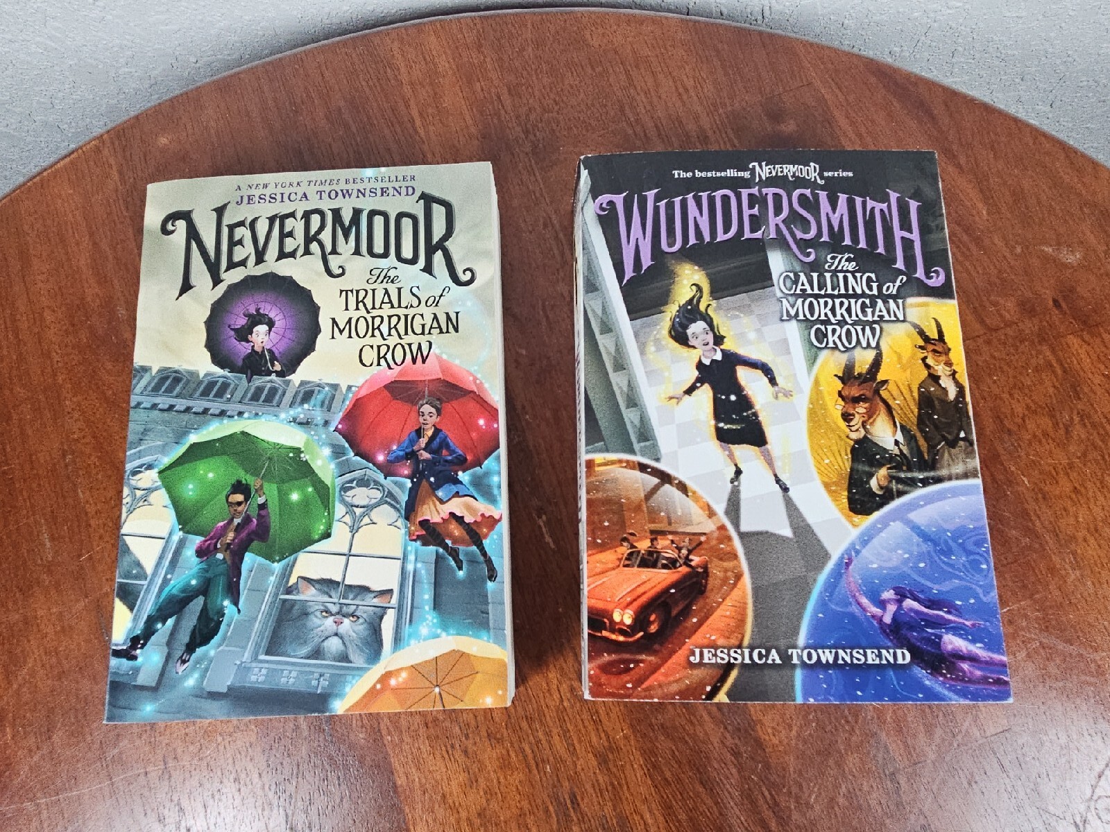LOT of 2 NEVERMOOR SERIES NEVERMOOR & WUNDERSMITH Townsend Trade ...