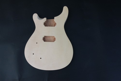 Left hand Guitar Body Mahogany+ Flame Maple Diy Guitar Project | eBay