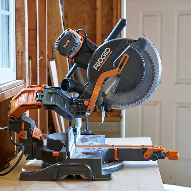 RIDGID R4251 12 inch Miter Saw - Black/Orange for sale online | eBay