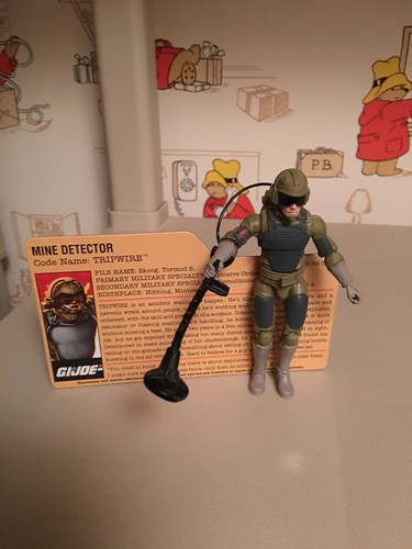 GI Joe Mine Detector Tripwire 25th Anniversary Hasbro | eBay