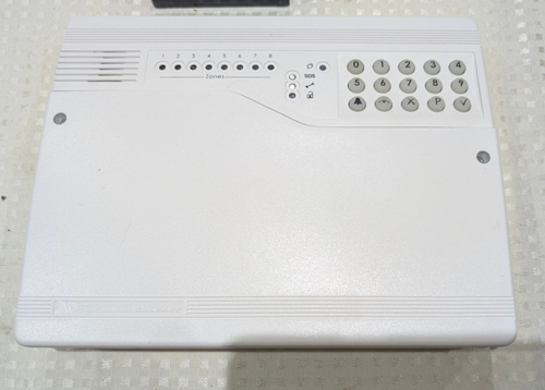 Honeywell Optima Compact Intruder Alarm Panel with back-up battery cell ...