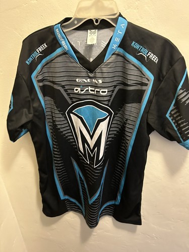 Large L Meta Threads Shirt Jersey Athletic Pro Esports Astro Canine | eBay