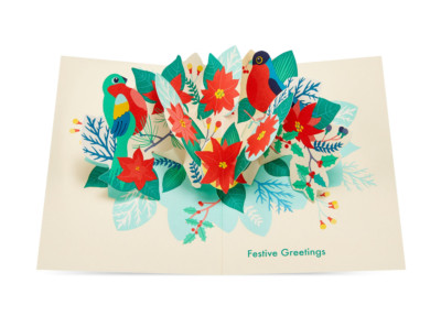 Moma Christmas Holiday Card -- Robin Bouquet | eBay