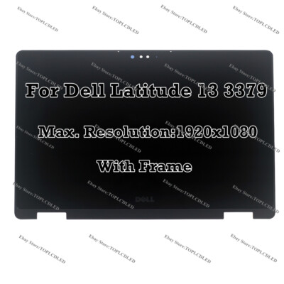 13" Dell Latitude 13 3379 2-in-1 FHD LCD Display Touch Screen Digitizer ...