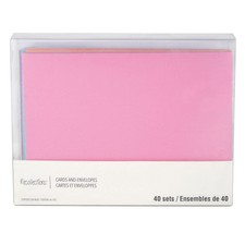 DCWV Blue Shimmer Cardstock Envelopes 10 Pack Standard A10 Size ...