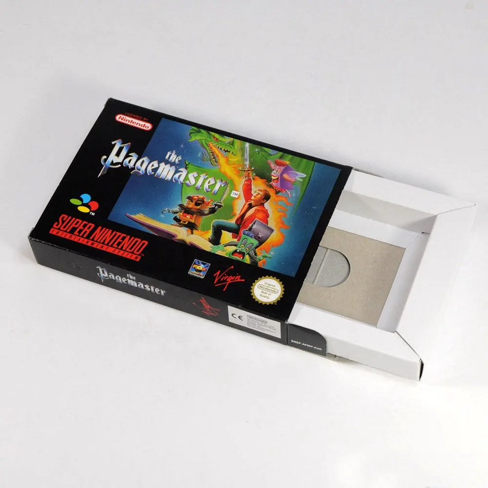 10x Cartridge Cardboard Inner Inlay Insert Tray for Super Nintendo ...
