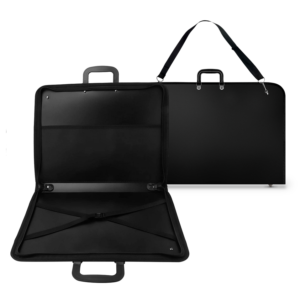 A1 A2 A3 A4 Water Proof Black Portfolio Case Design Art Work Painting ...