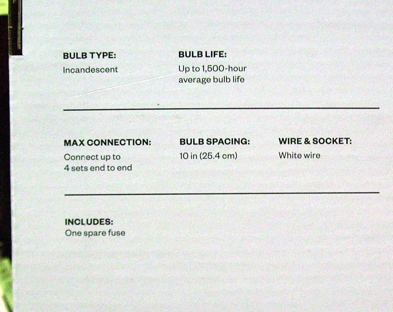 Globe String Lights 20 Bulbs Room Essentials Indoor/outdoor 20ft for ...