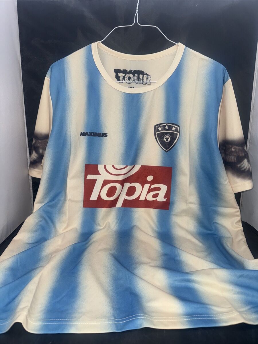 TRAVIS SCOTT Utopia ARGENTINA SOCCER JERSEY XL CONFIRMED TRAVIS SCOTT Utopia ARGENTINA SOCCER JERSEY XL CONFIRMED