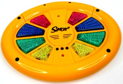 Vintage Simon 2 Electronic Two Sided Handheld Memory Game Milton ...