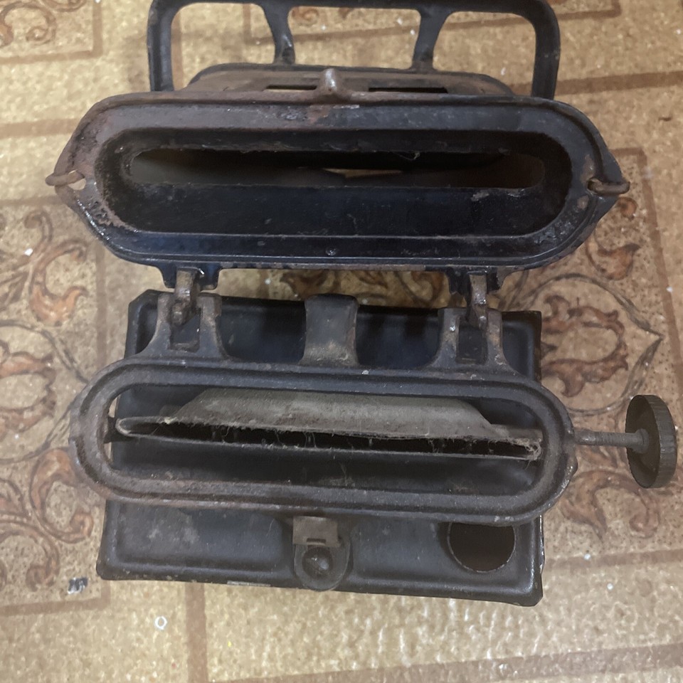 ANTIQUE /Vintage CAMP STOVE CAST IRON In Good Pre Owned Condition | eBay