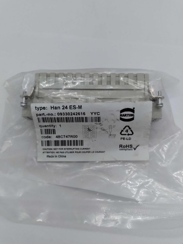 Insert Han 24 Es-m HARTING 16a 500v 6kv Copper Alloy Silver Plated for ...