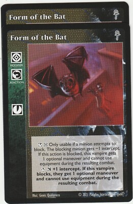 Form of the Bat x2 5th Edition VTES Jyhad | eBay