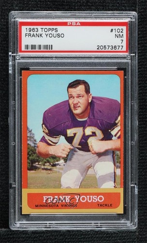 1963 Topps Frank Youso #102 PSA 7 | eBay