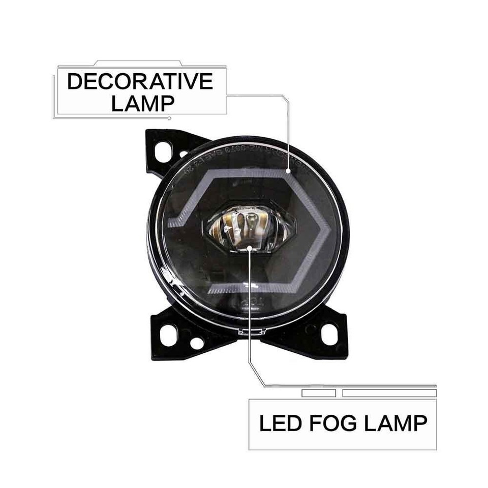 Fits Kenworth T660 LED Headlights & LED Fog Lights Driver Passenger ...