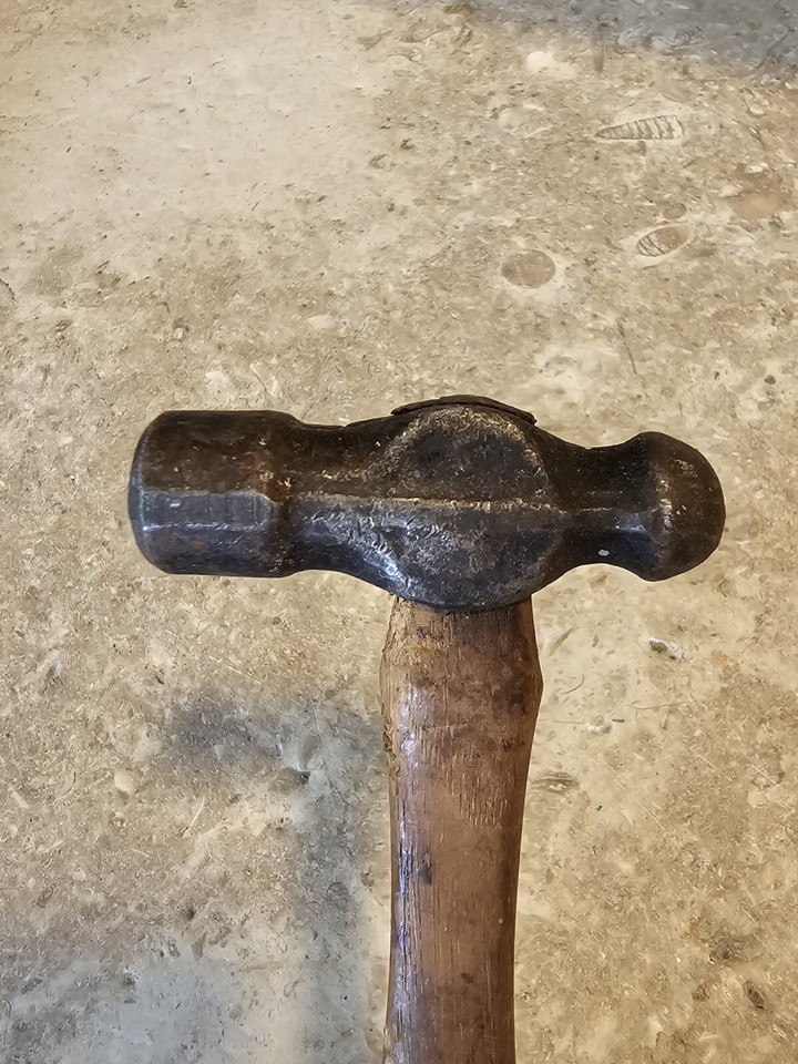 Vintage Small HELLER Ball Peen Hammer Machinist Jewelers Blacksmith ...