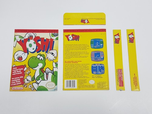 Yoshi Nintendo NES Rental Cut Box ONLY *DAMAGED | eBay