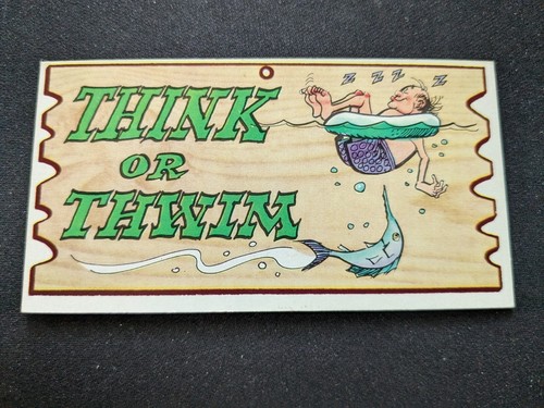 1965 Topps Kookie Plak Card # 77 Think or thwim... (VG/EX) | eBay