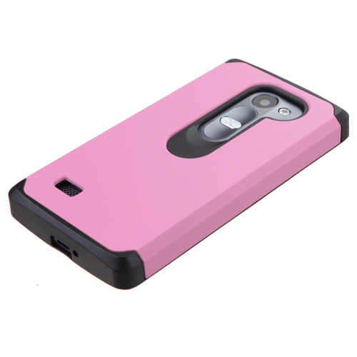 LG Destiny L21G Power L22C Hybrid Leon Slim Dual Layer Fusion Case Hard ...