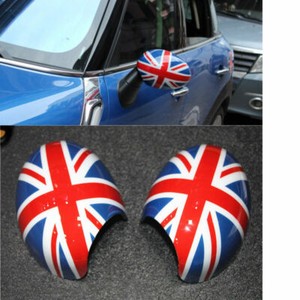 Union Jack Wing Side Mirror Cover Overlay Fit For Mini Cooper R53 2002 ...